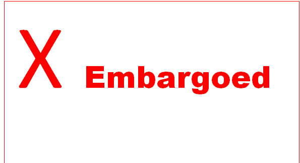 What is news embargo and why is it used